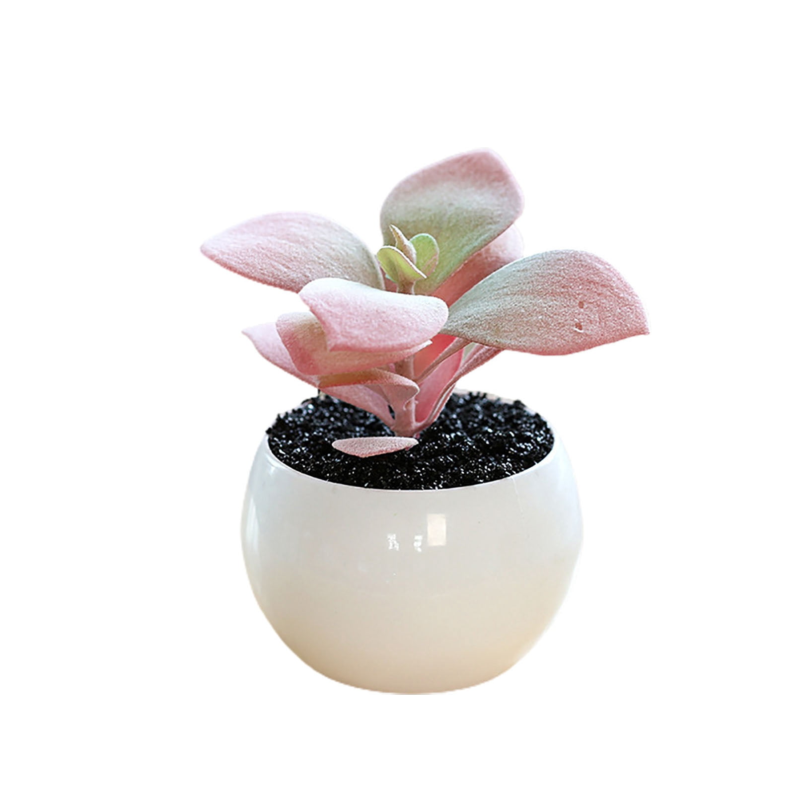 Artificial Plant Green Small Fake Potted Plant Table Ornament Garden ...