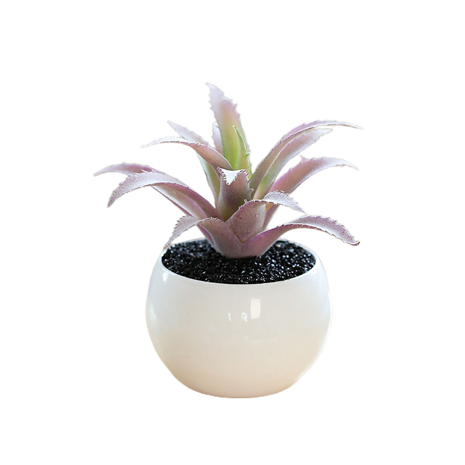 Artificial Plant Green Small Fake Potted Plant Table Ornament Garden ...