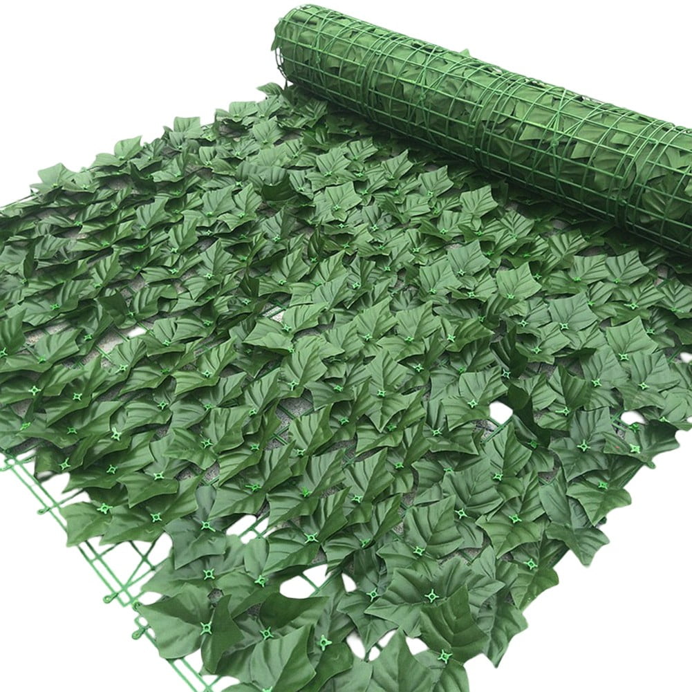 Artificial Plant Leaf Fence - Plastic and Polyester, Fence Net ...