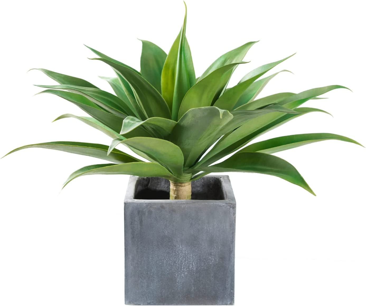 Artificial Plant Outdoor Agave - Large Size UV Resistant Fake Agave ...