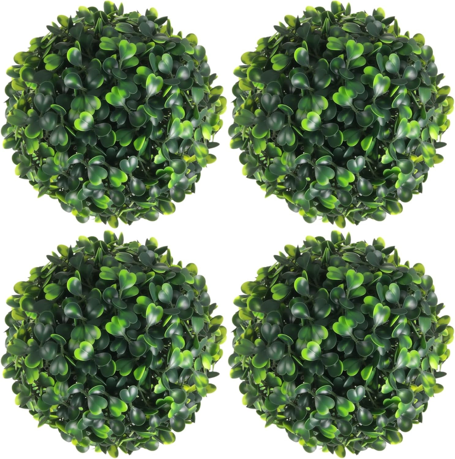 Artificial Plant Topiary Ball 4 Layers Garden Spheres Boxwood Balls ...