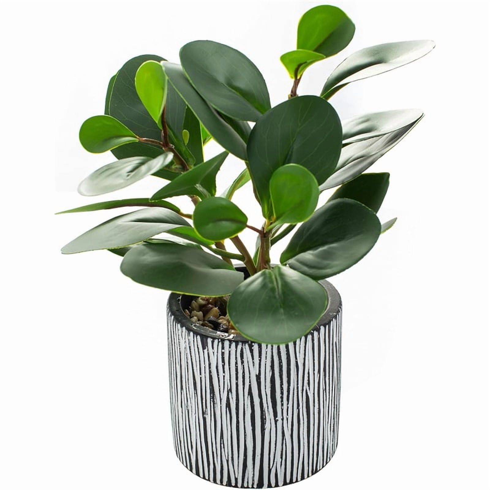 Artificial Plants Decor Greenery Fake Succulents Indoor Potted Fake ...