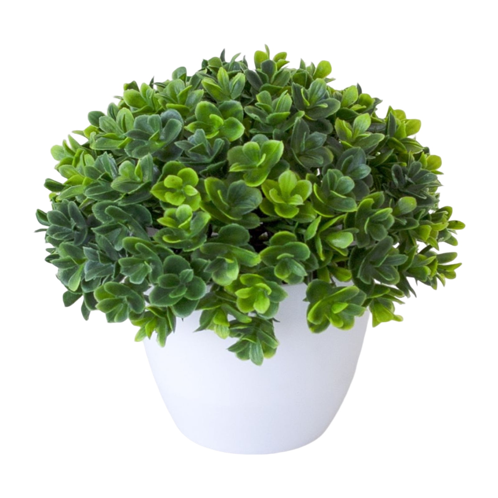 Artificial Plants Fake Mini Potted Plant Small Greenery Decor for ...