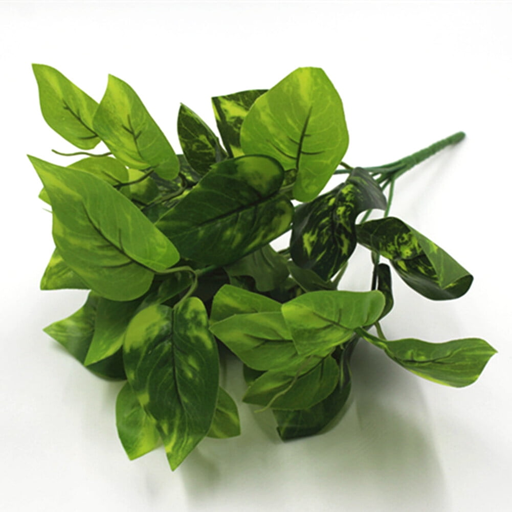Artificial Plants Fake Plants 7 Heads Artificial Green Vines Wall ...