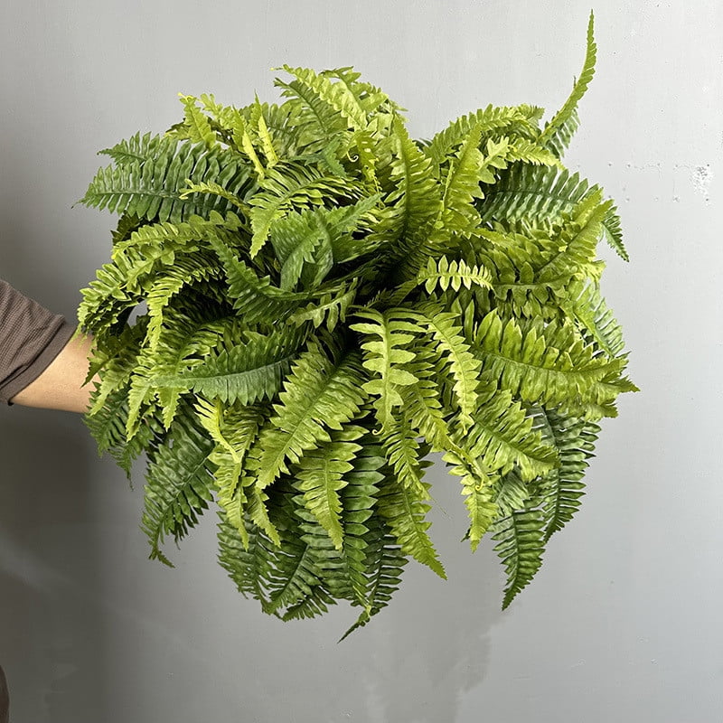 Artificial Plants Indoor Fake Fern 20 Inch Ferns Artificial Plants ...