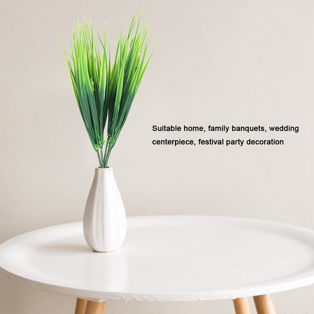 Artificial Plants Indoor Outdoor Fake Leaf Foliage Bush Home Office ...