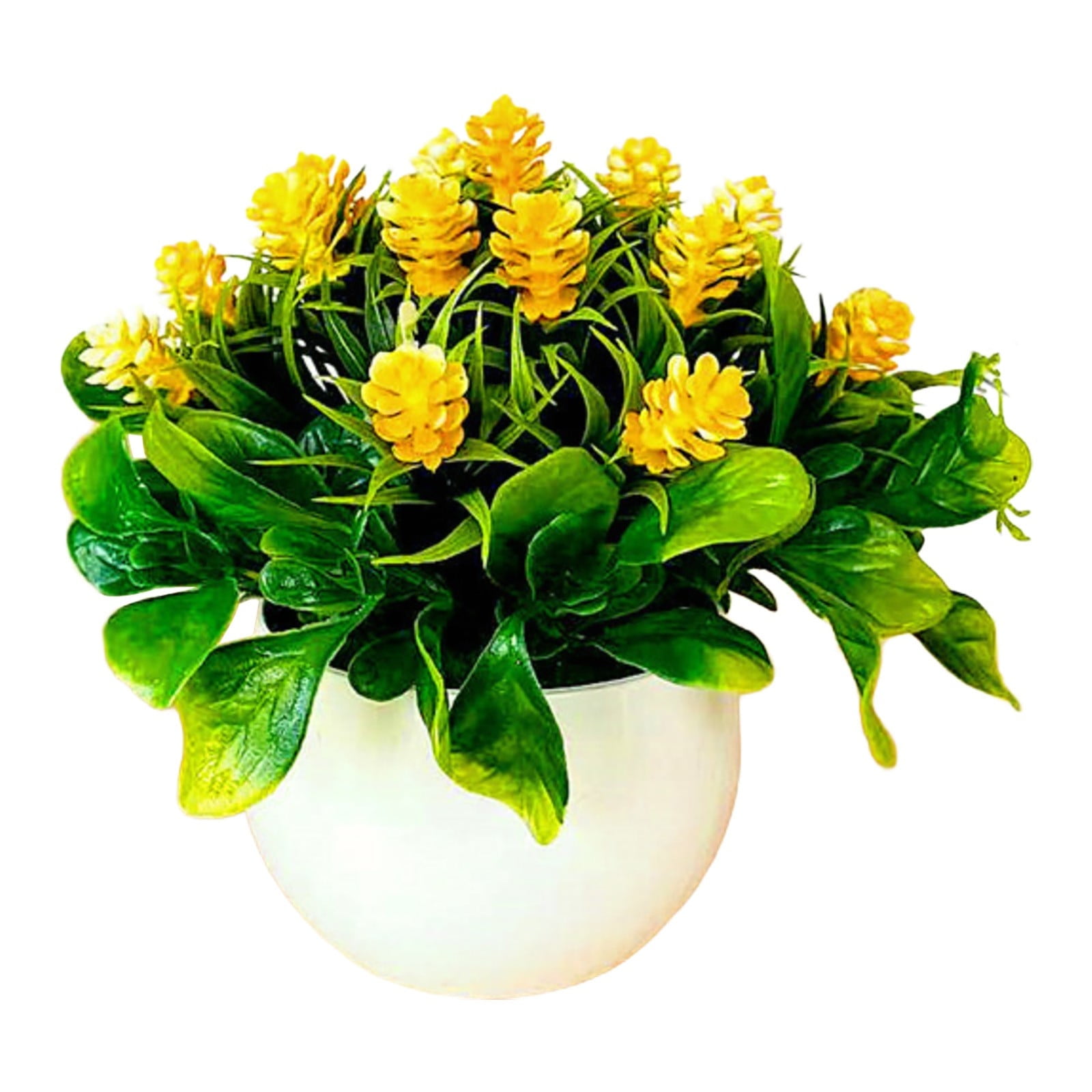 Artificial Plants Simulated Plant Potted Fake Flowerpot, Table ...
