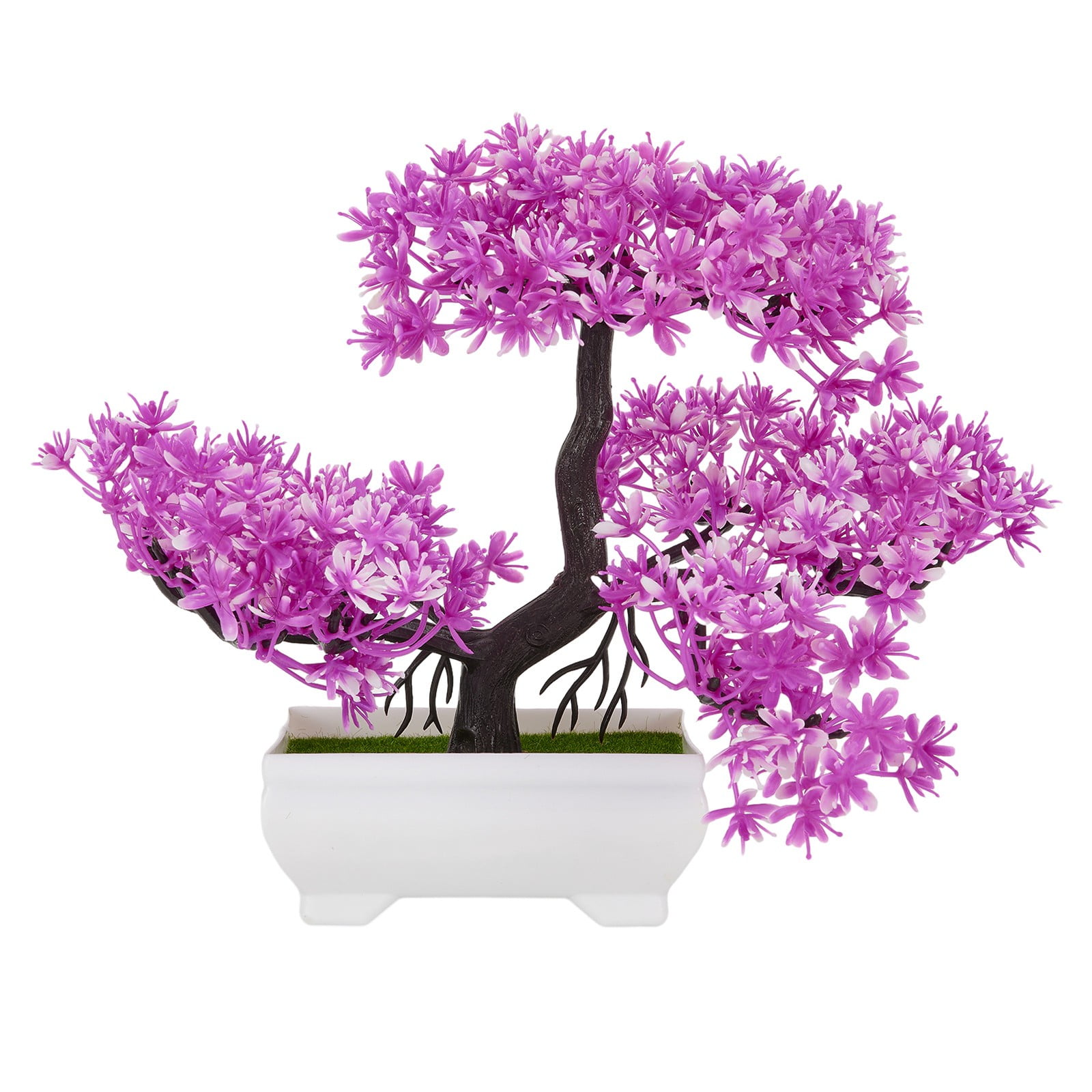Artificial Plastic Bonsai Tree for Home Office Decor, Life-like ...