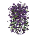Artificial Plastic Flowers, 45 Mesh Faux Greenery for Home Decor ...