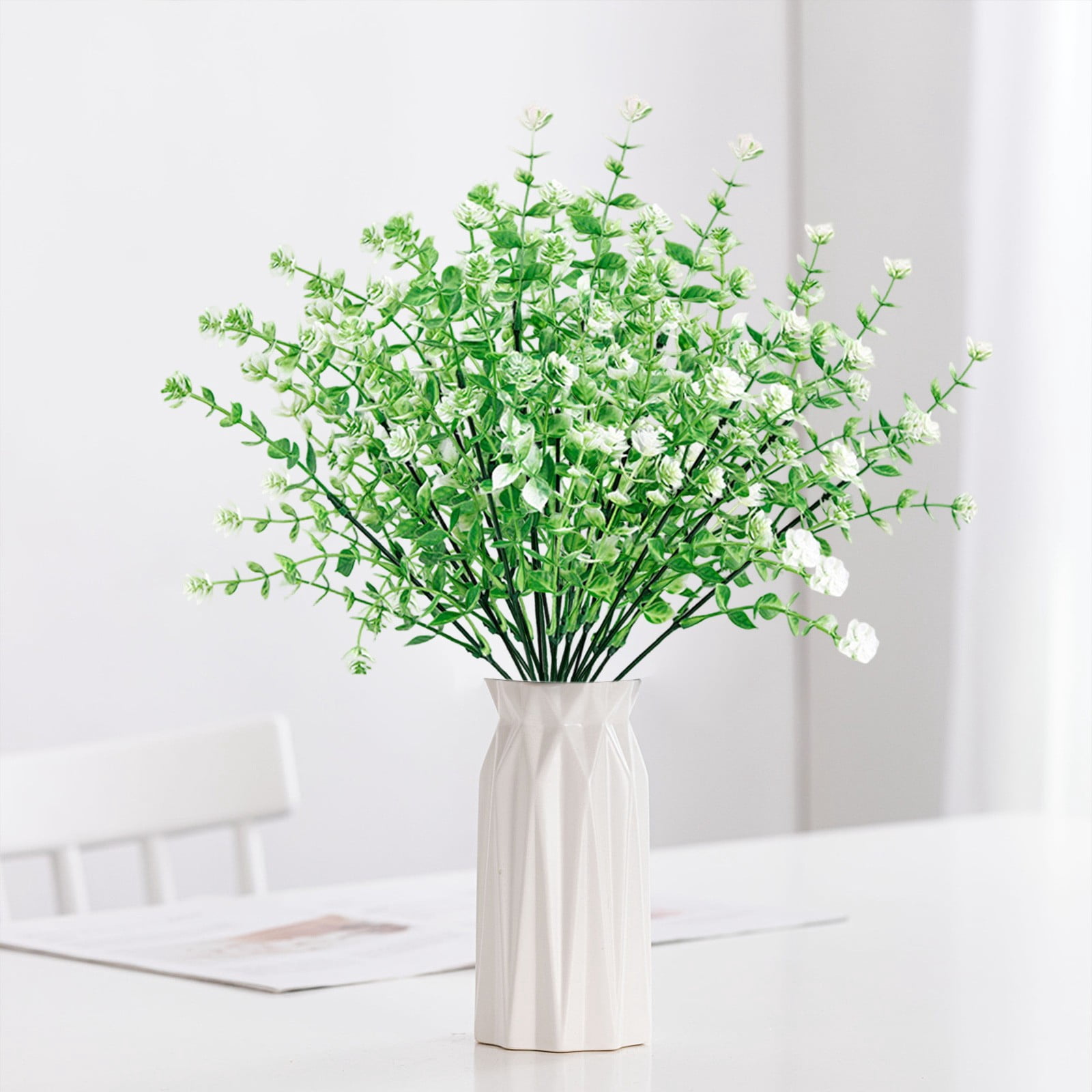Artificial Plastic Flowers for Home & Office Decoration, Lifelike Fake ...