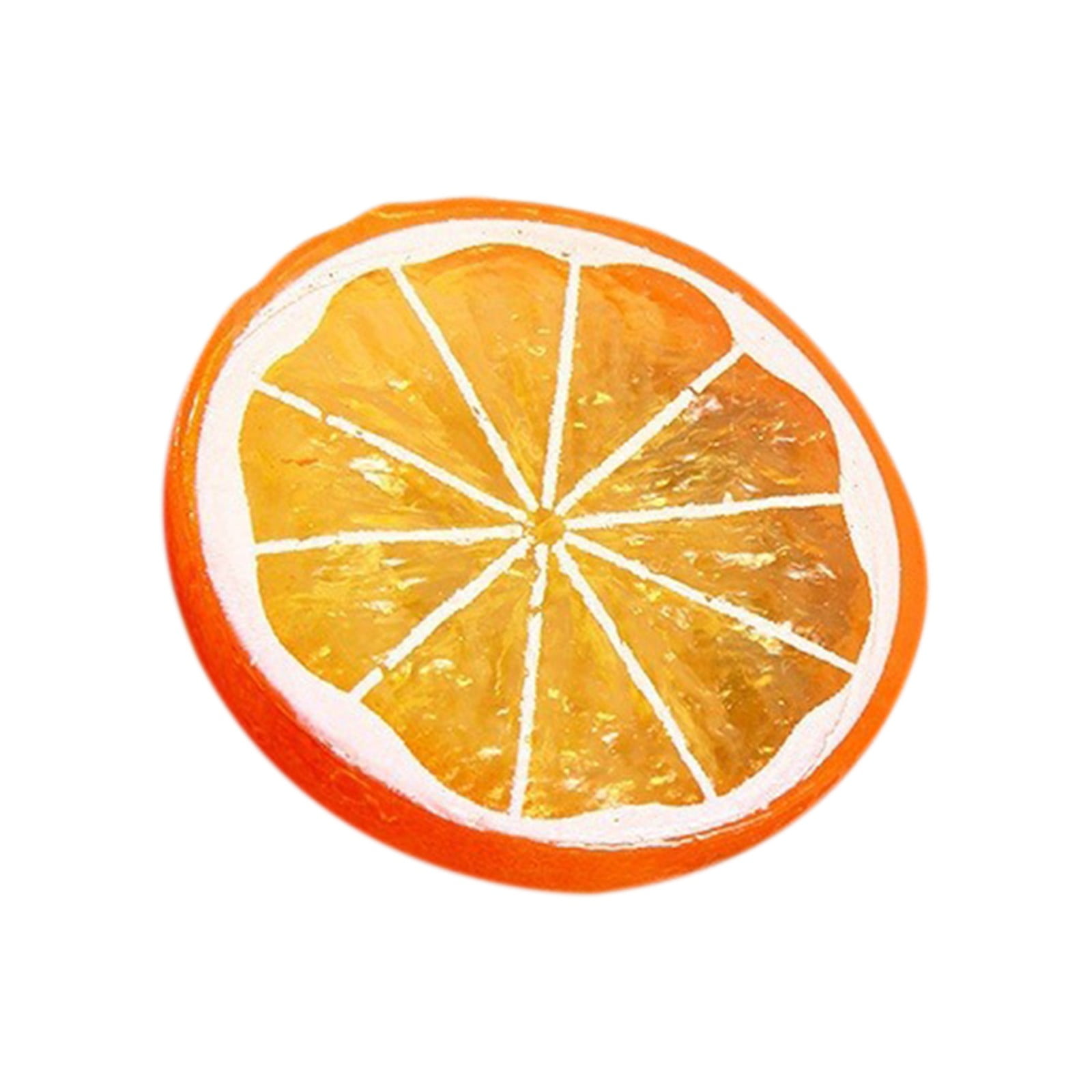 Artificial Plastic Slices Realistic Simulation Lifelike Decorative ...