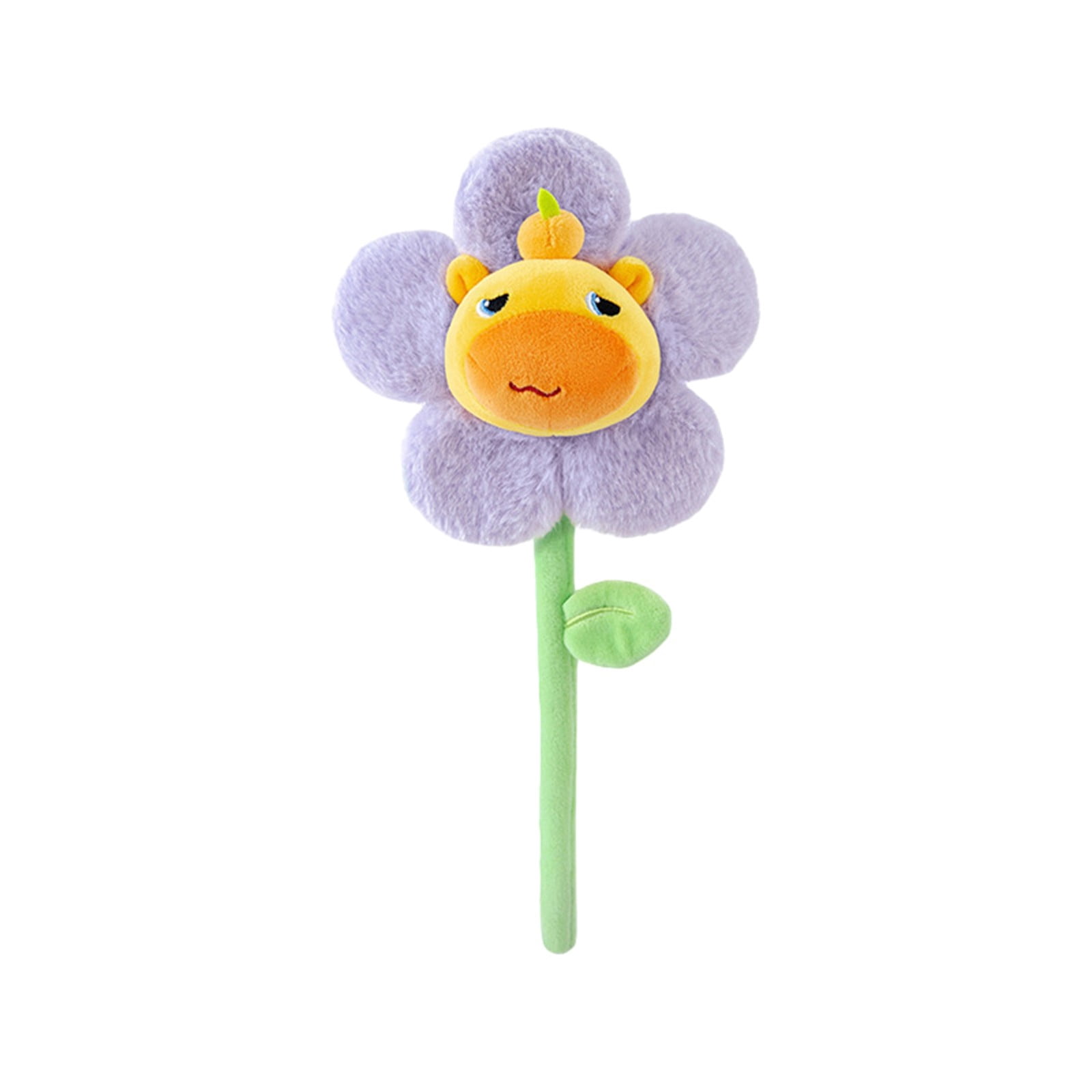 Artificial Plush Sunflower Capybara Daisy Flower Toy Bendable Curtain ...