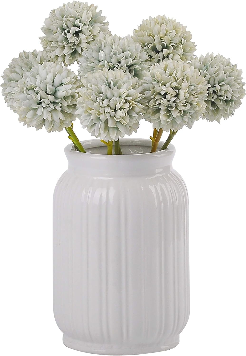 Artificial Pom Pom Mum Chrysanthemum 24pcs 11 Inch Pompon Mum Flowers ...