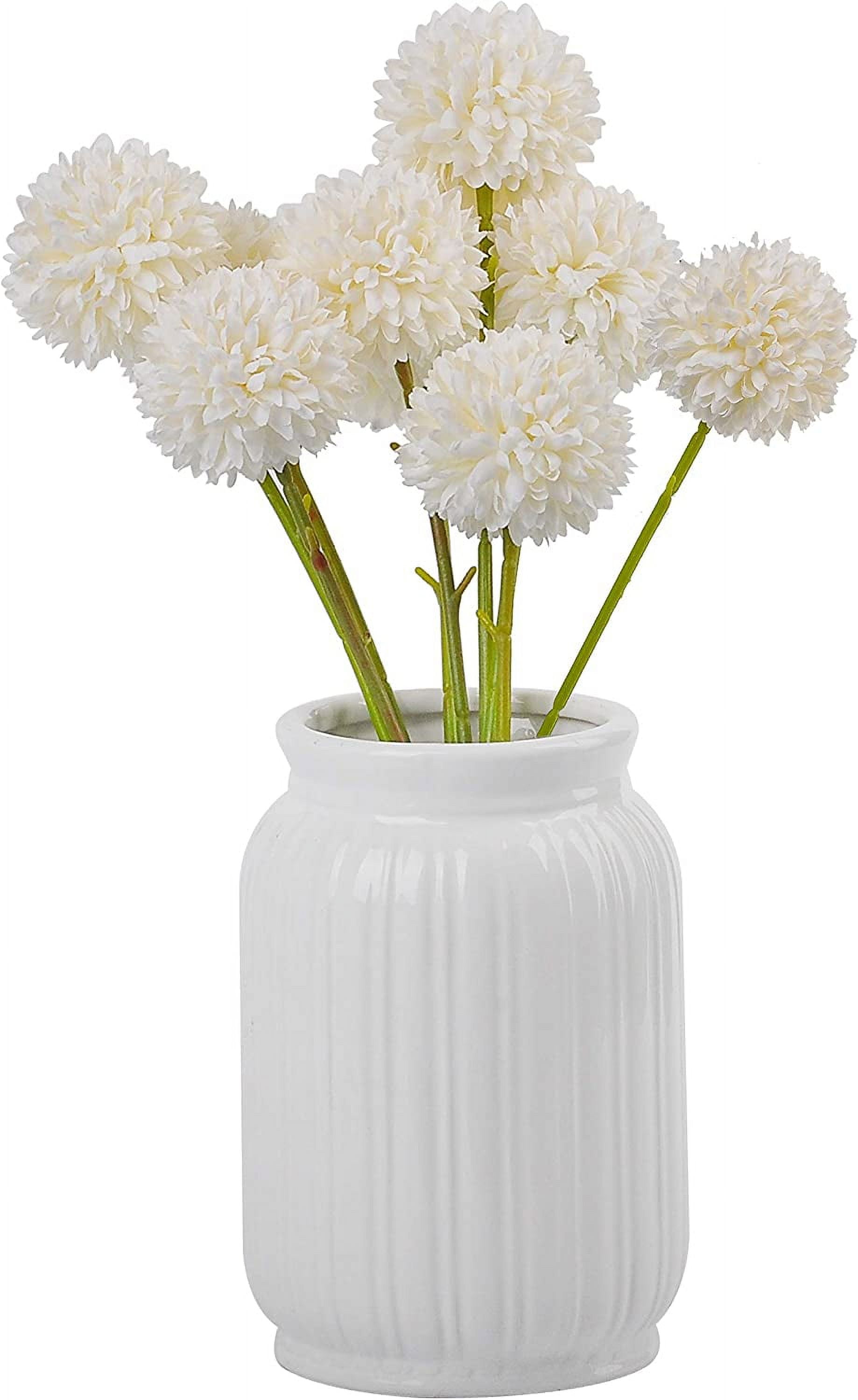 Artificial Pom Pom Mum Chrysanthemum 24pcs 11 Inch Pompon Mum Flowers ...