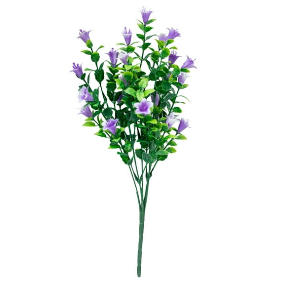 Artificial Pomegranate Flowers Faux Plants UV Resistant Plastic ...