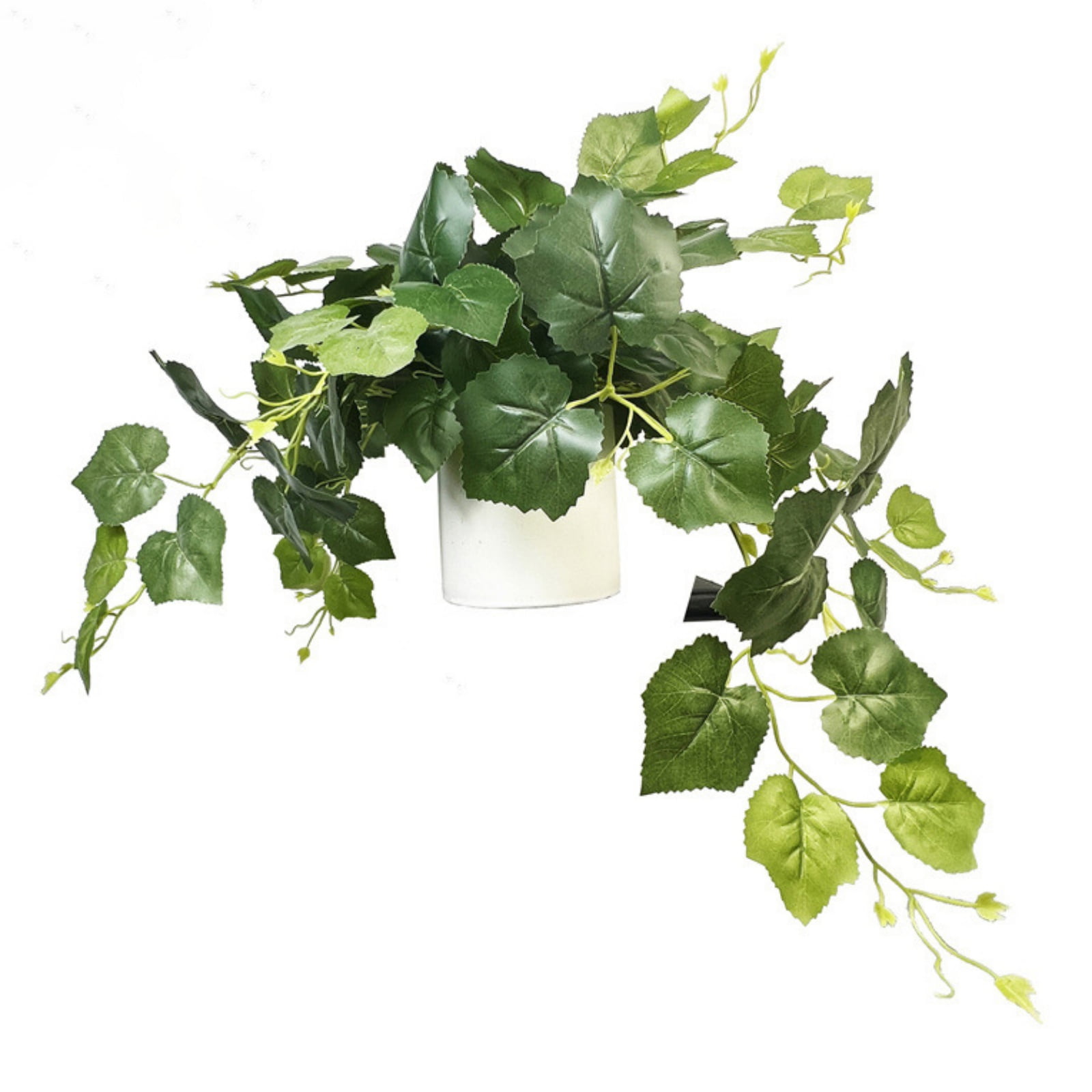 Artificial Pothos,Artificial Plants with Plastic Pot, Artificial Potted ...