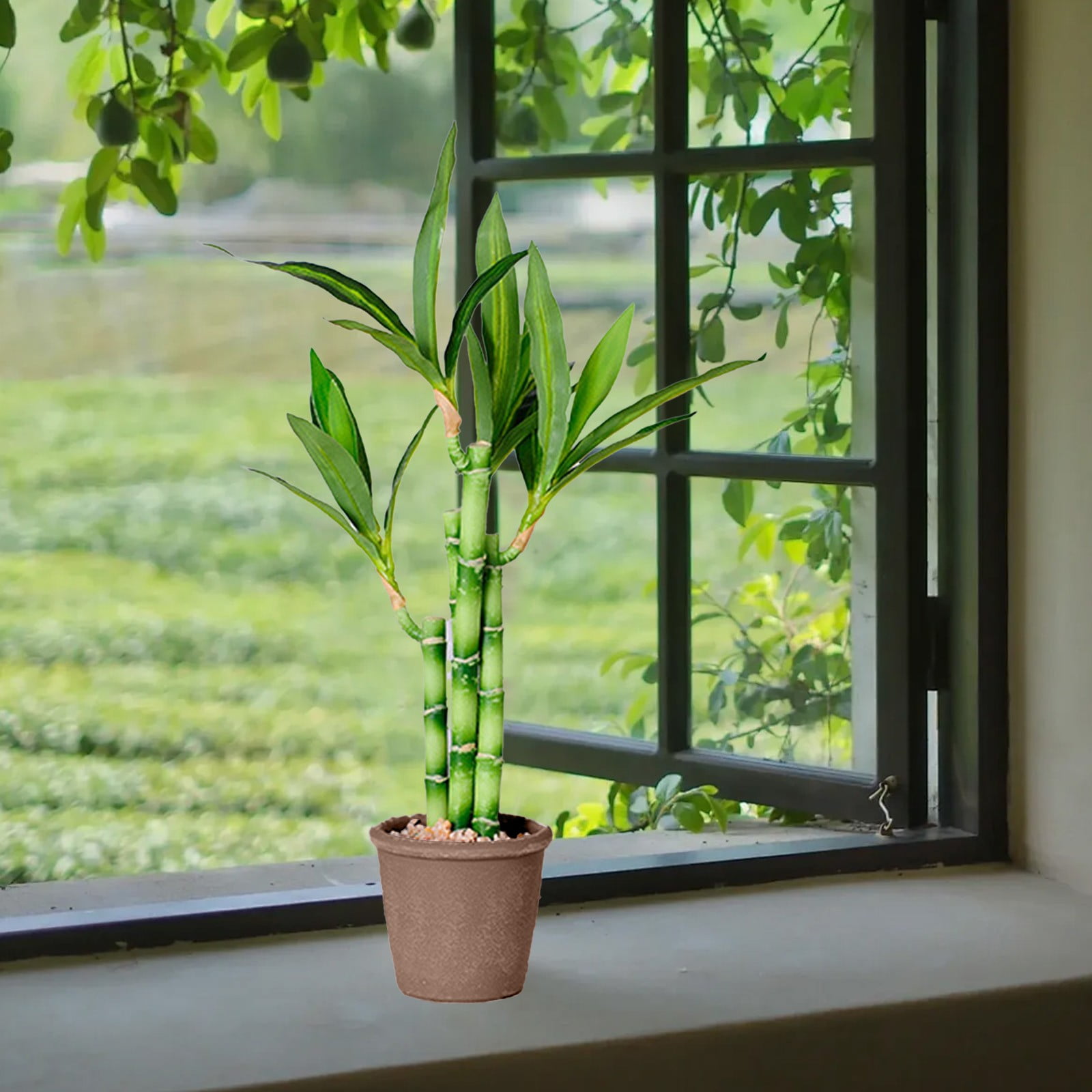 Artificial Potted Plant - Realistic Fake Green Plant for Home, Office ...