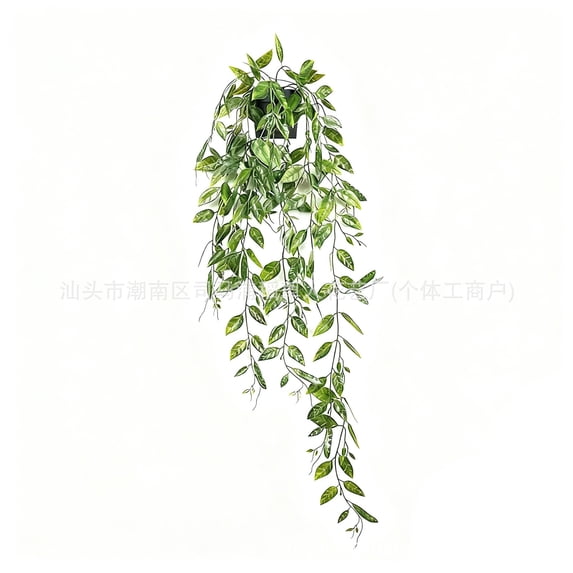 Artificial Potted Plant Simulation Mandala Locust leaves, eucalyptus ...