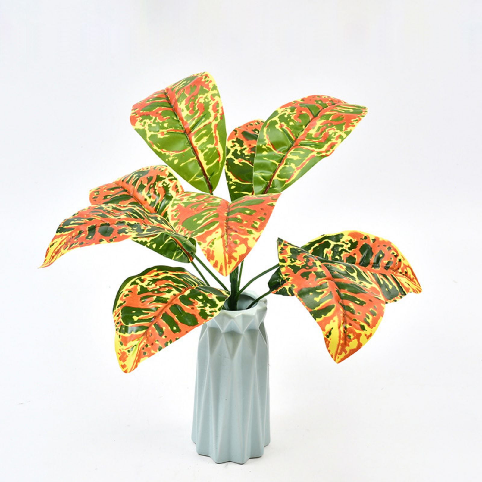 Artificial Potted Plants Fake Palm Plants Small Faux Tropical Palm ...