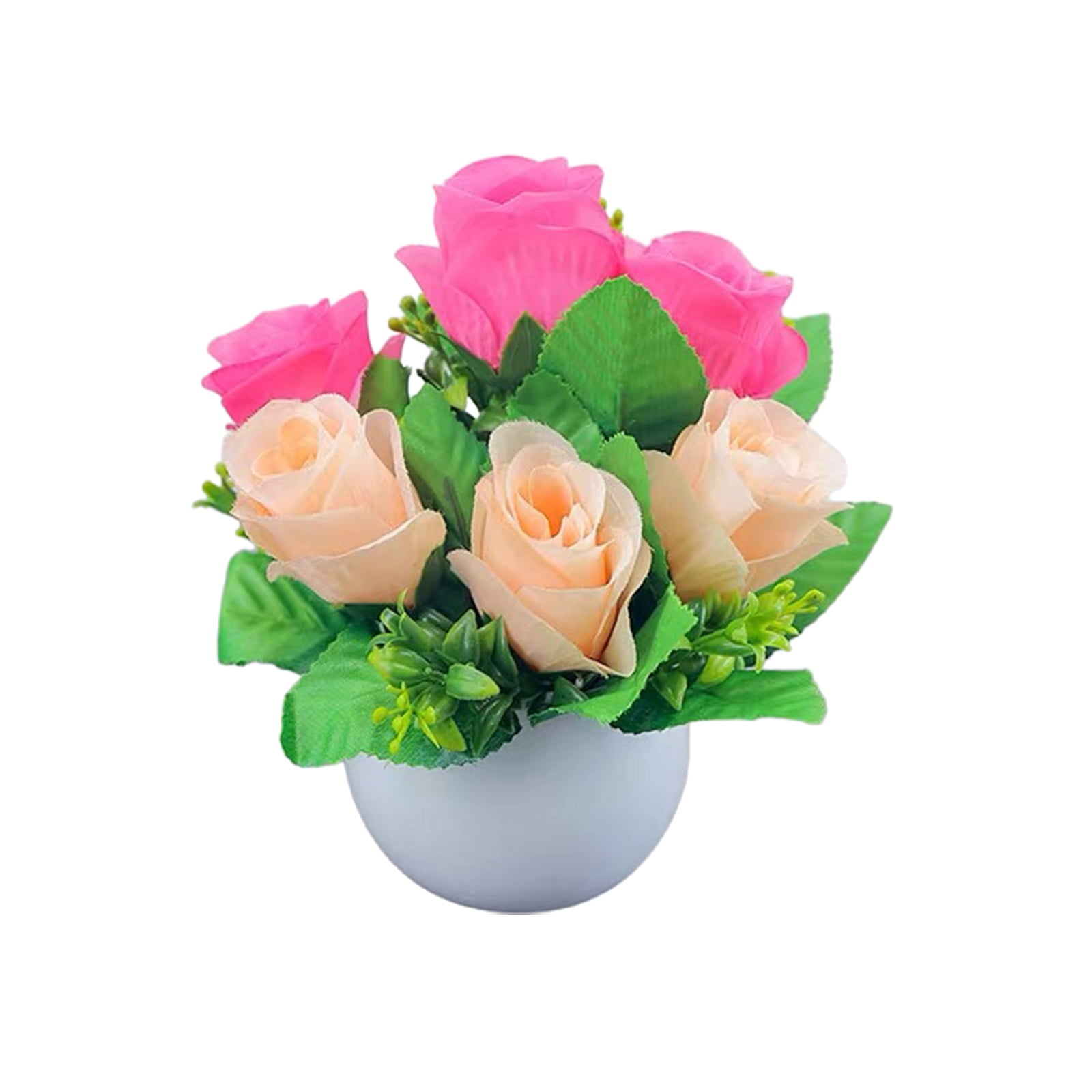Artificial Potted Plants Indoor Artificial Plants & Flowers Small ...
