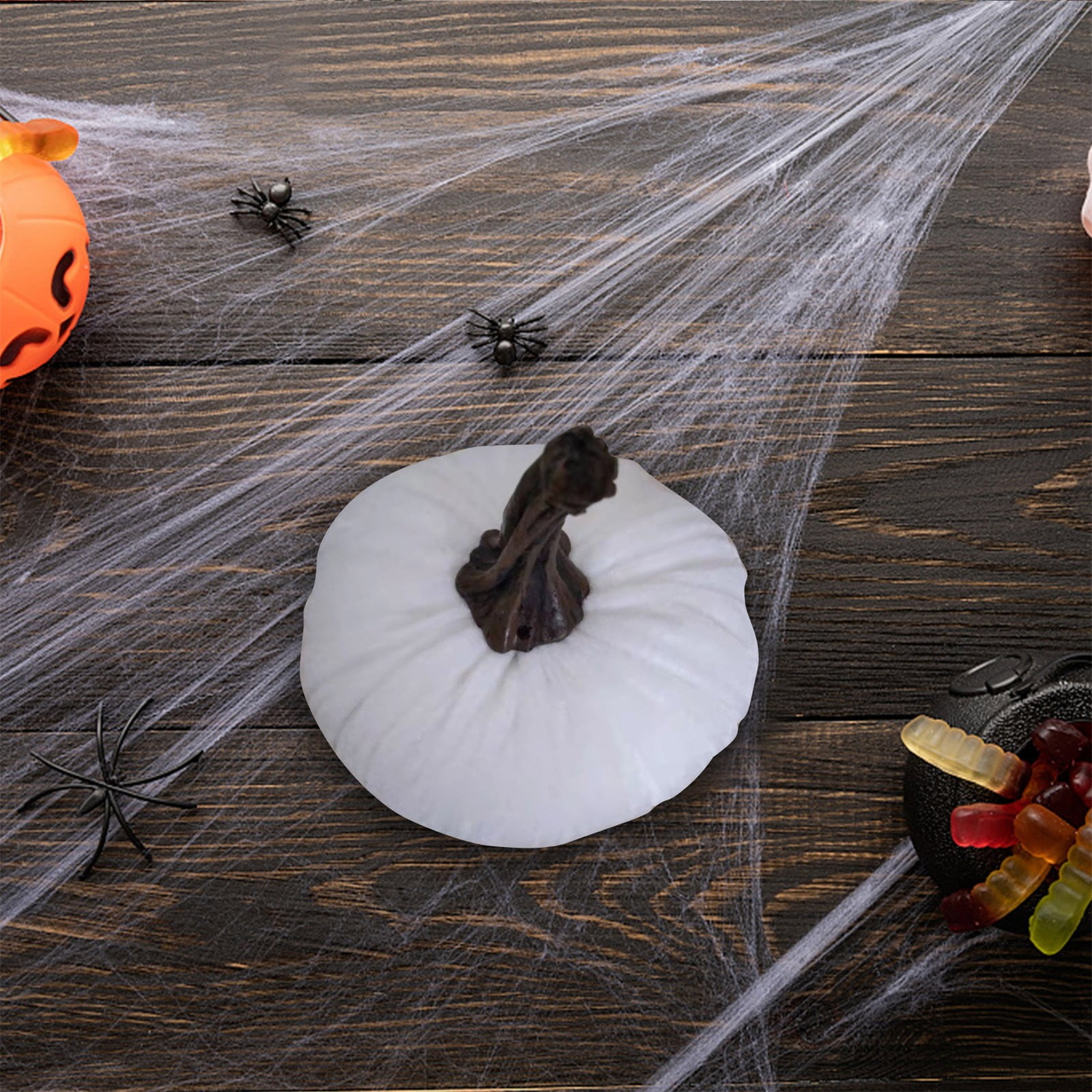 Artificial Pumpkins with Stem for Halloween Decoration,Pumpkin Fall ...
