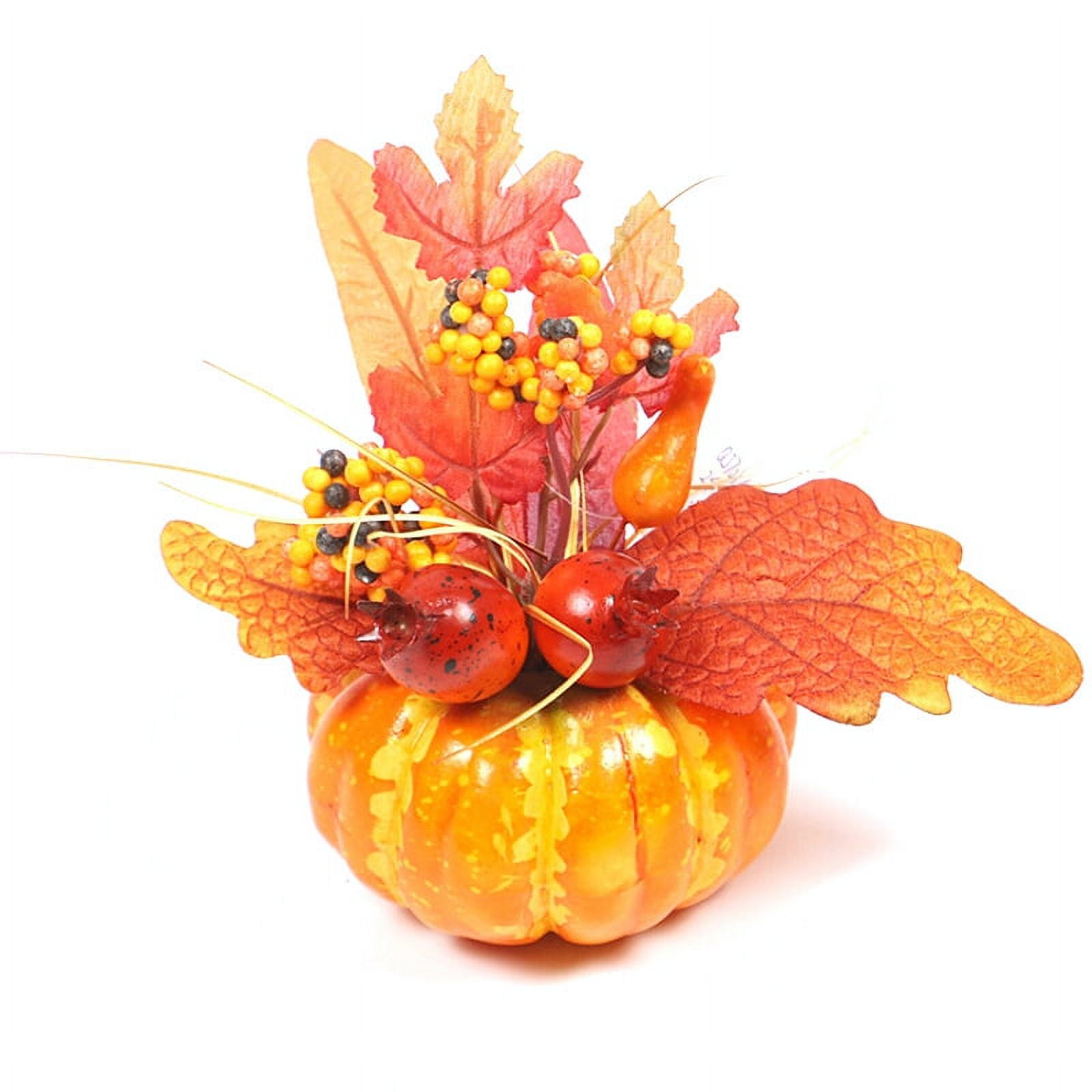 Artificial Pumpkins Table Home Decor House Prop Autumn Fall Harvest ...