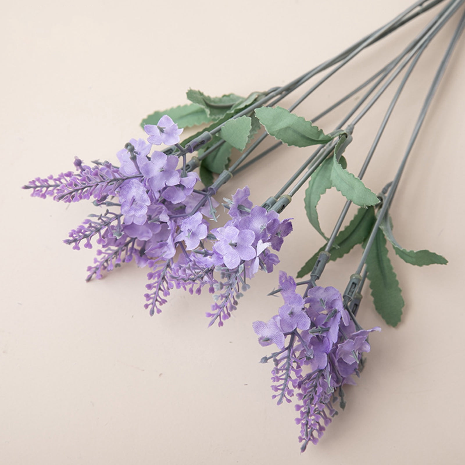 Artificial Purple Lavender,1 Brush Fake Lavender Flower for Wedding ...