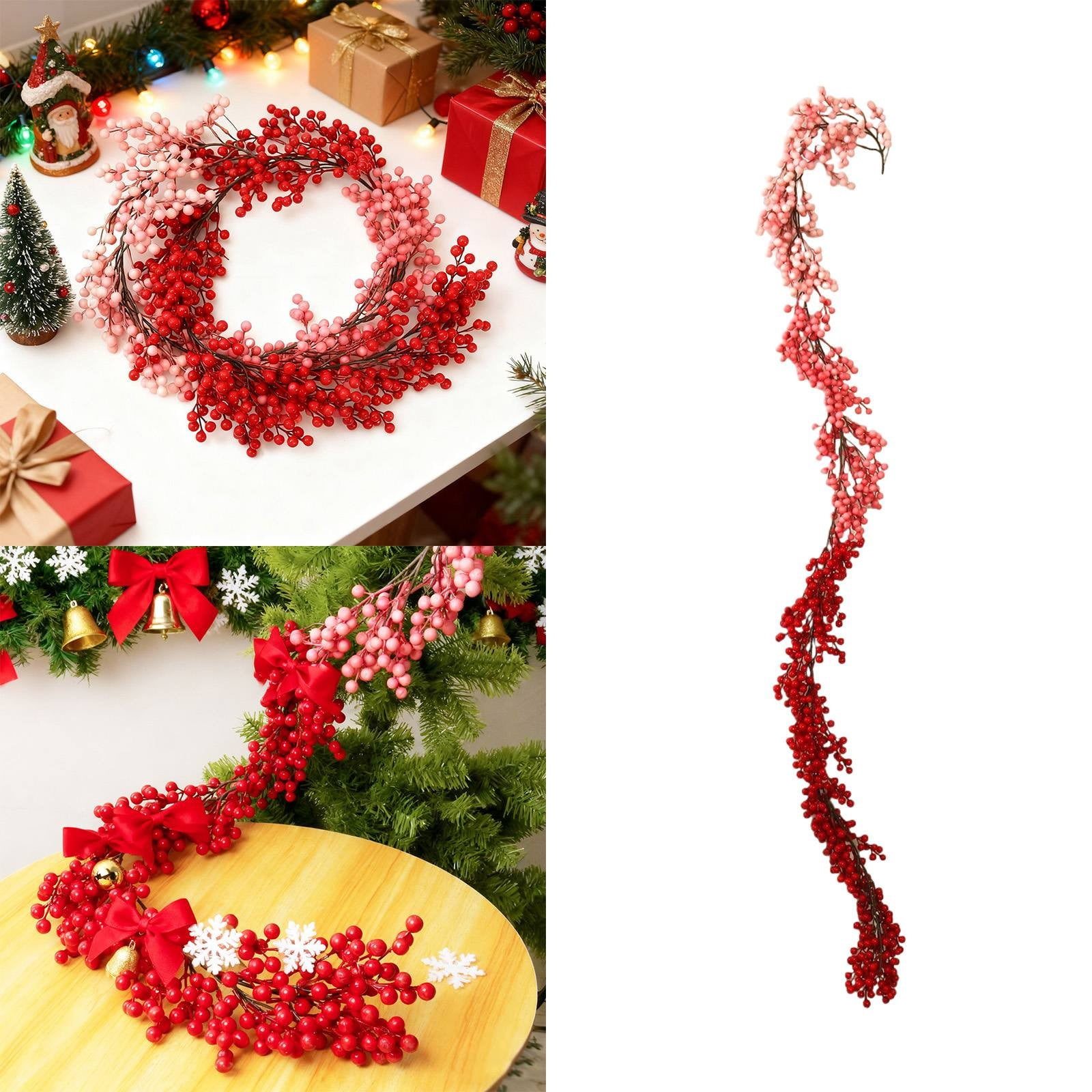 Artificial Rattan Decoration for Thanksgiving, Simulation Red Rattan ...