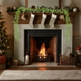 Artificial Rattan Garland 175cm, Christmas Decorations for Indoor Home ...