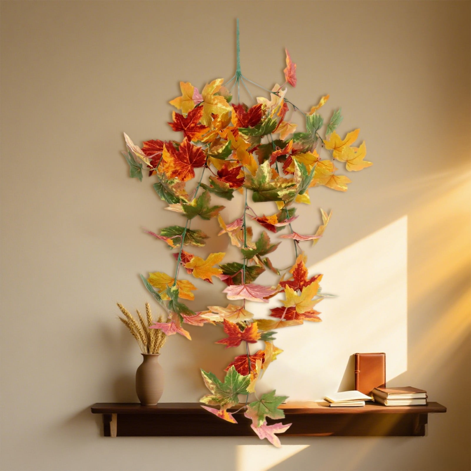 Artificial Rattan Vine Garland Hanging Decor Thanksgiving Halloween Christmas - Holiday Party ...