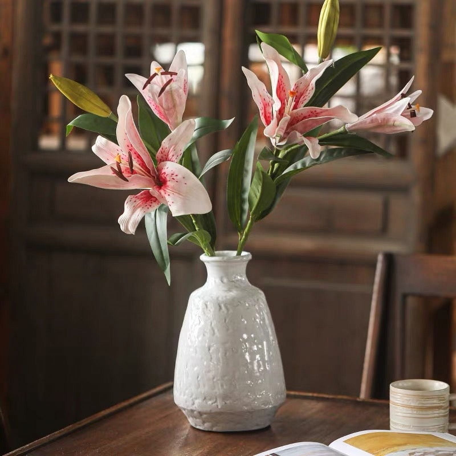 Artificial Real Touch Lily Stem 30" Tall - Walmart.com