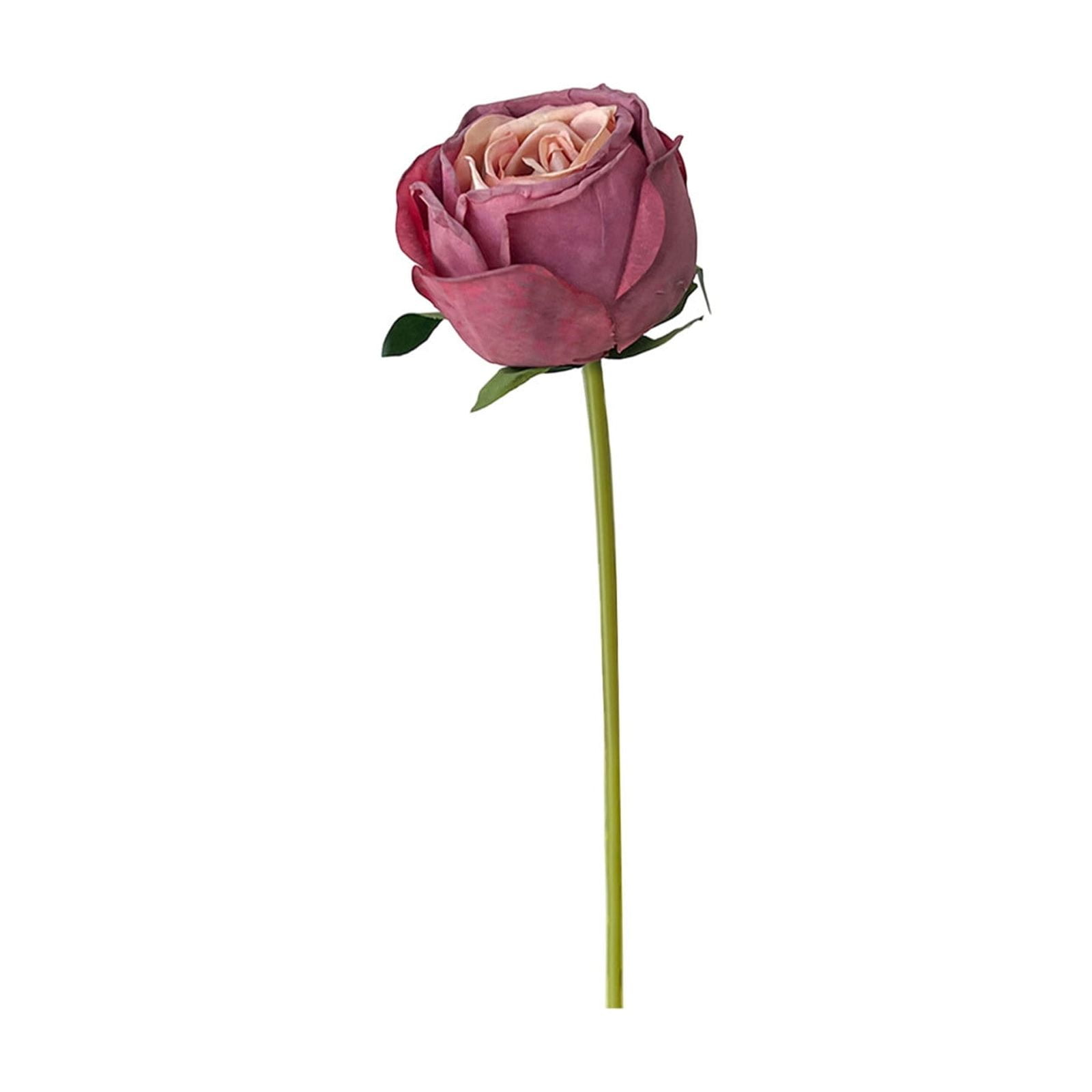 Artificial Realistic Roses Flowers Real Touch Roses Bouquet Long Stems ...