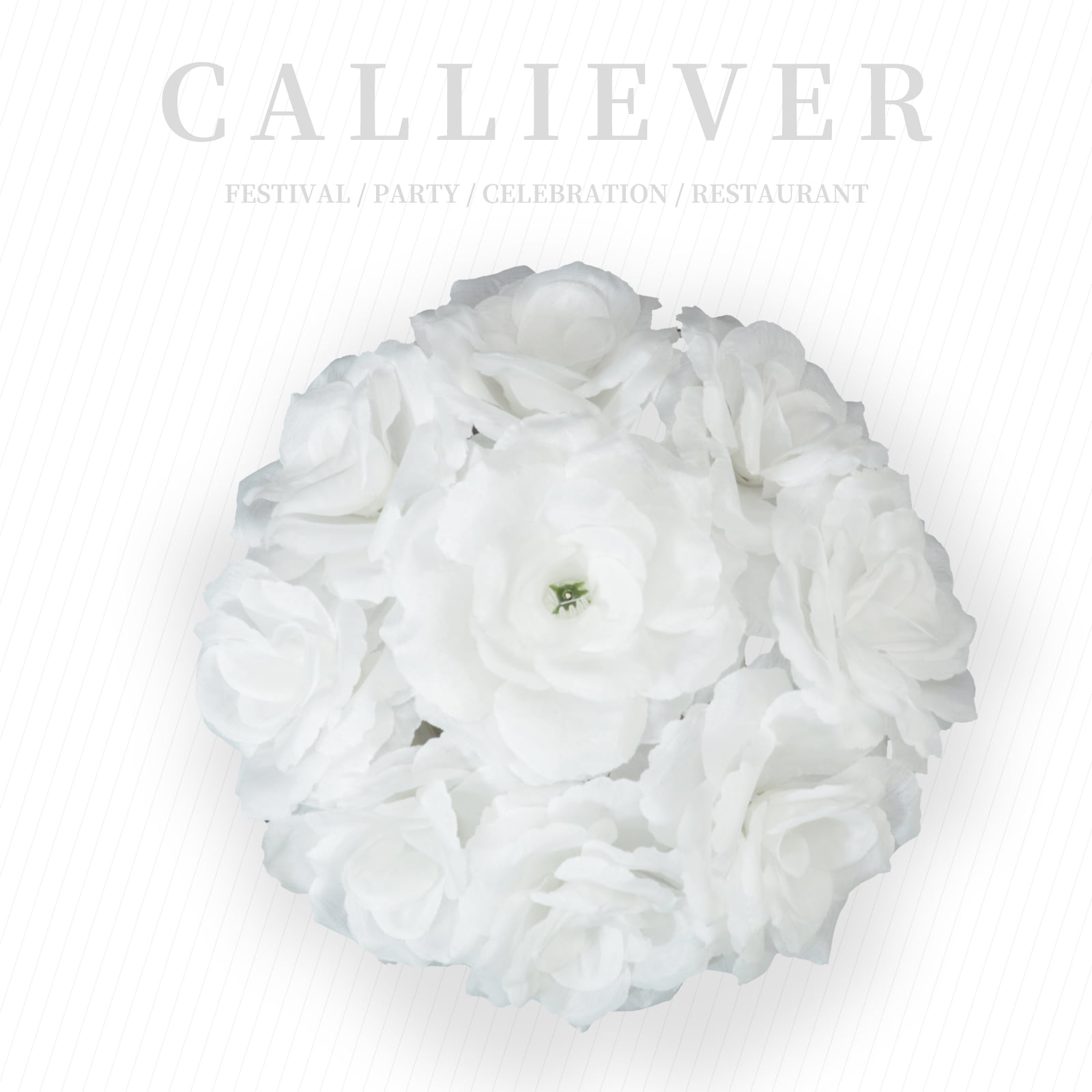 Artificial Rose 20 PCS Fake White Roses,Artificial Flowers Bulk perfect ...