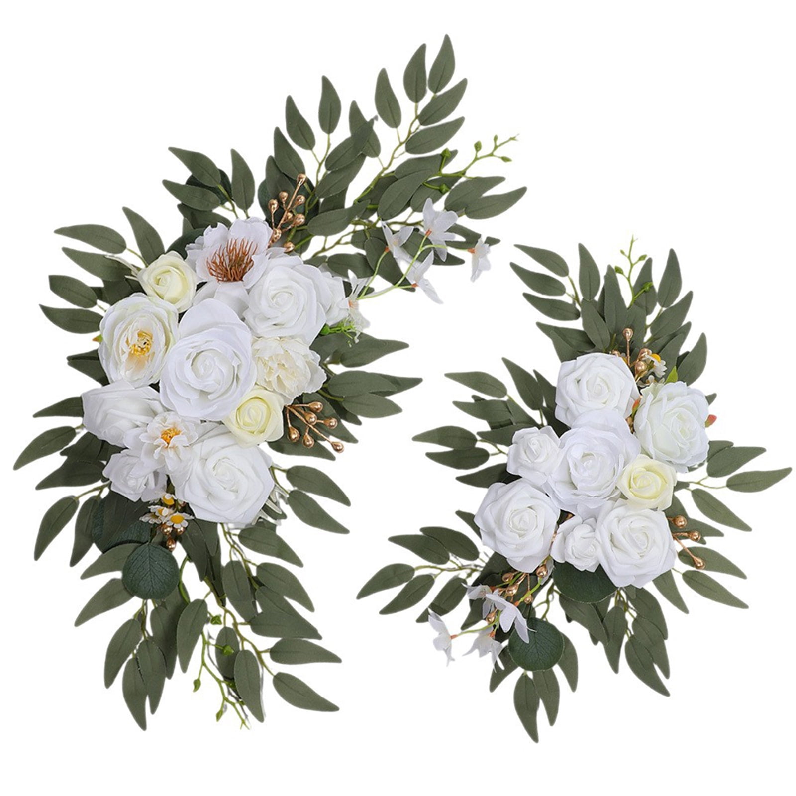 Artificial Rose Blooms Wedding Archway Embellishment Reusable Bridal ...