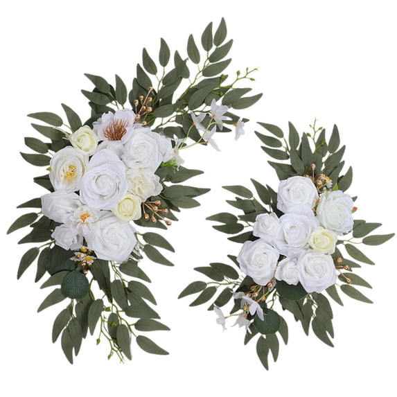 Artificial Rose Blooms Wedding Archway Embellishment Reusable Bridal ...