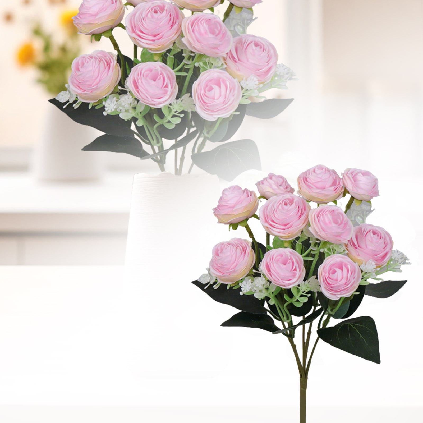 Artificial Rose Bouquet - Bulk Roses for Bridal Wedding Flowers ...