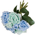 Artificial Rose Bouquet Fake Flowers for Wedding Home Decor Silk Roses ...