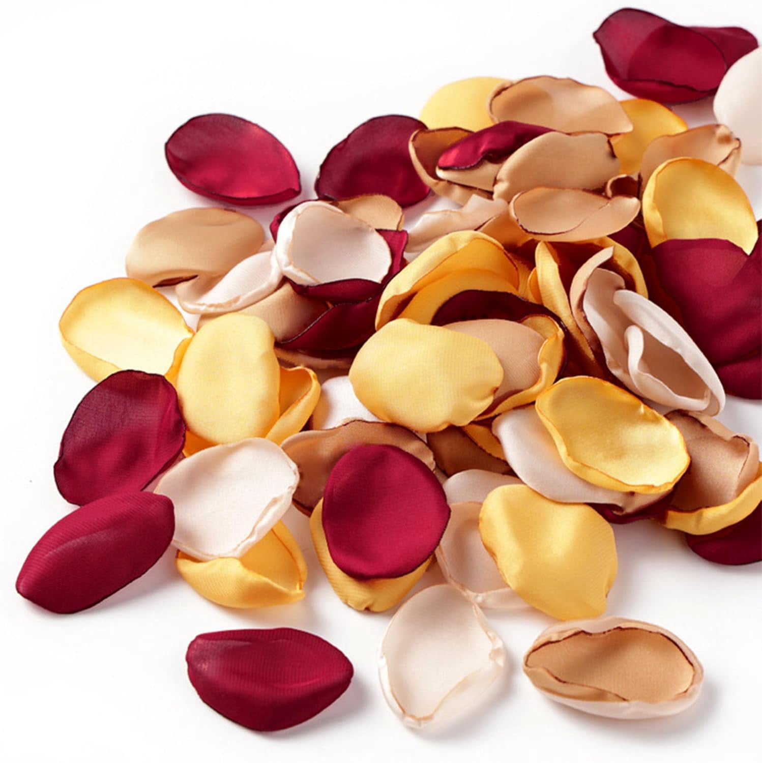 Artificial Rose FPetals Wedding Decorations：200pcs Silk Flower Pedals ...