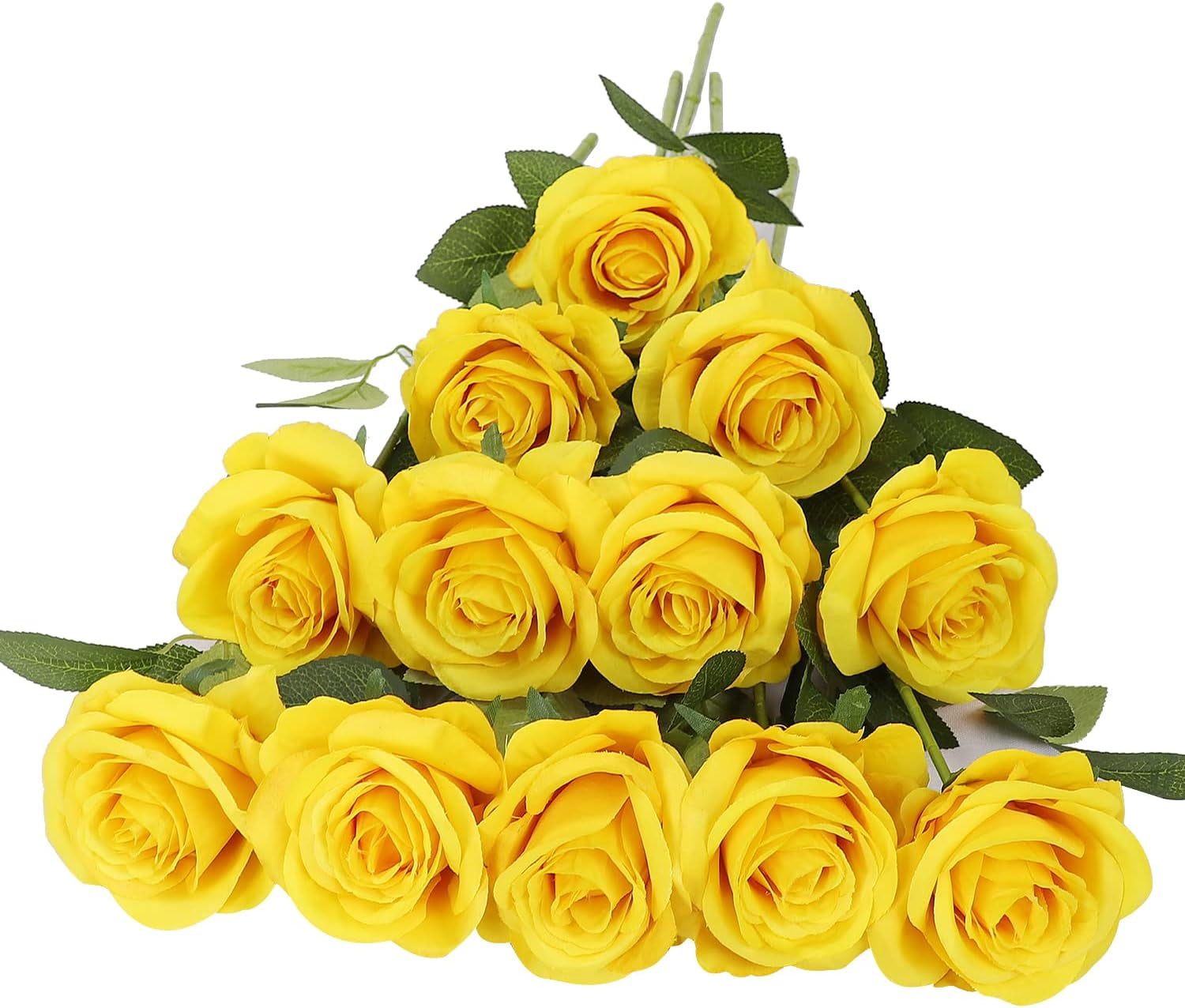 Artificial Rose Flower Blush Flowers Pink Roses Silk Flowers pcs with ...