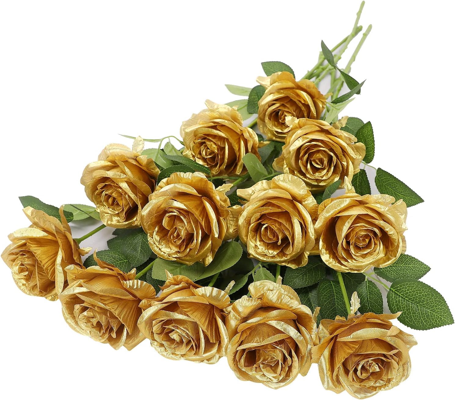 Artificial Rose Flower Blush Flowers Pink Roses Silk Flowers pcs with ...