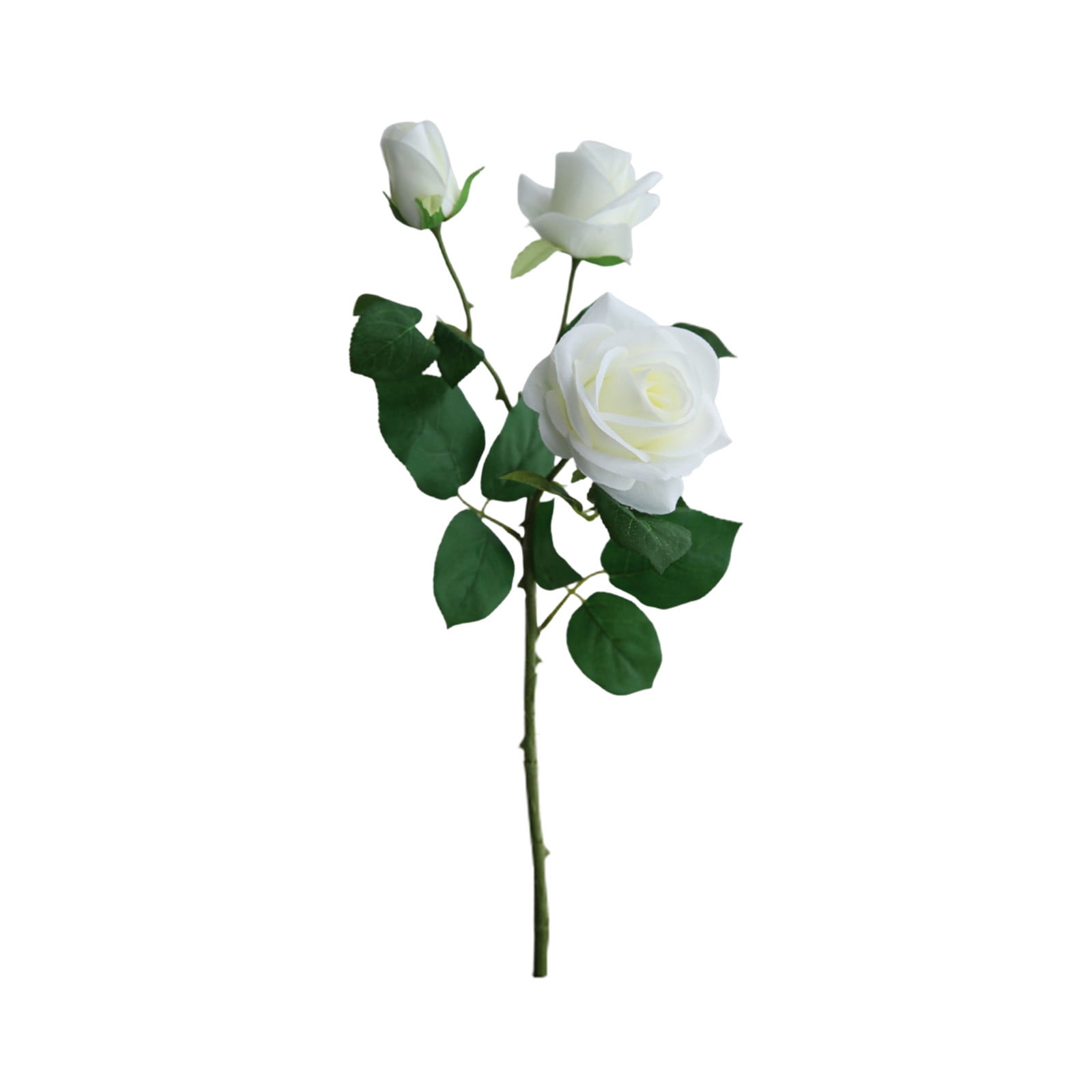 Artificial Rose Flower Decor, 55cm/21.65in Cloth Decorative Ornament ...