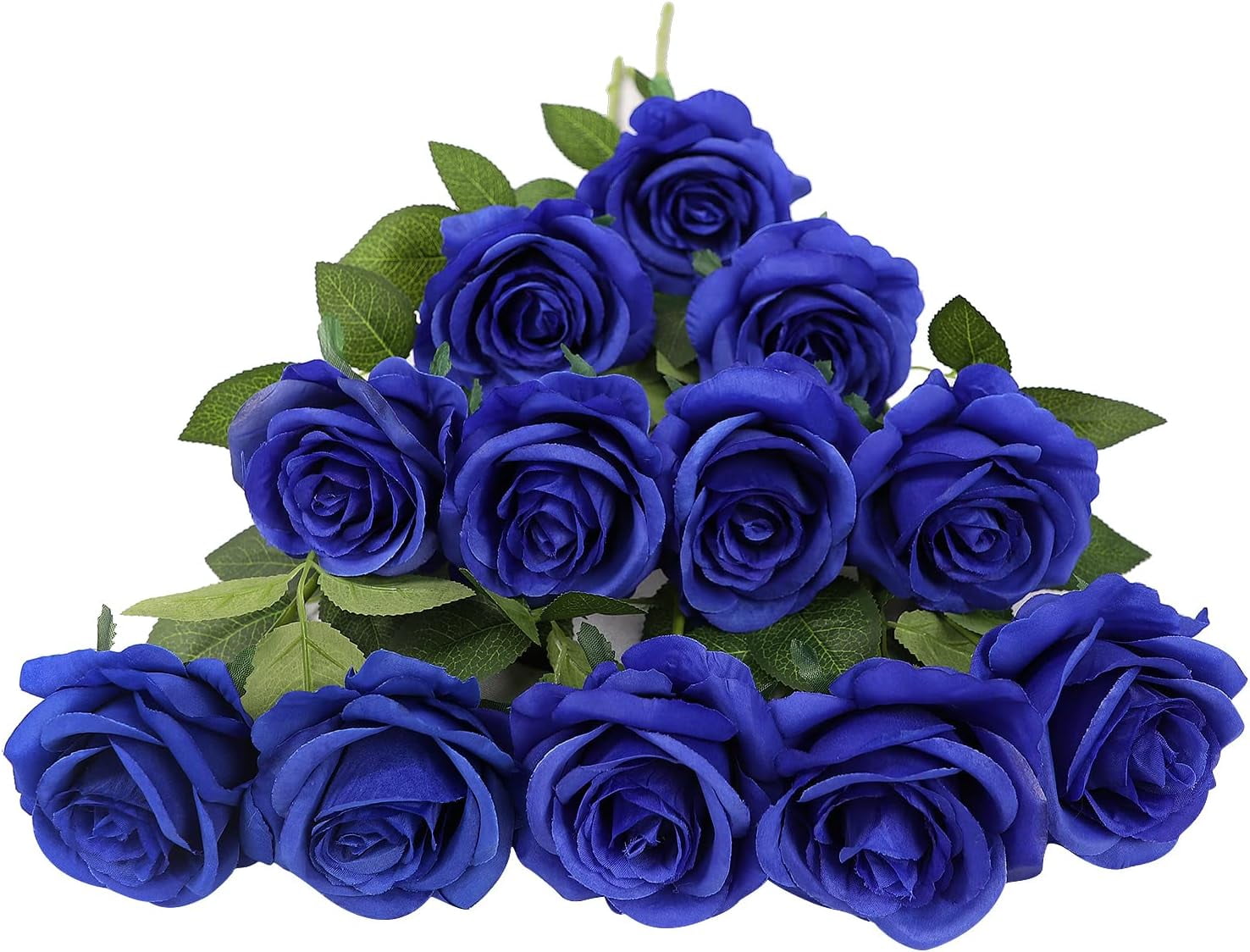 Artificial Rose Flower Blush Flowers Pink Roses Silk Flowers pcs with ...