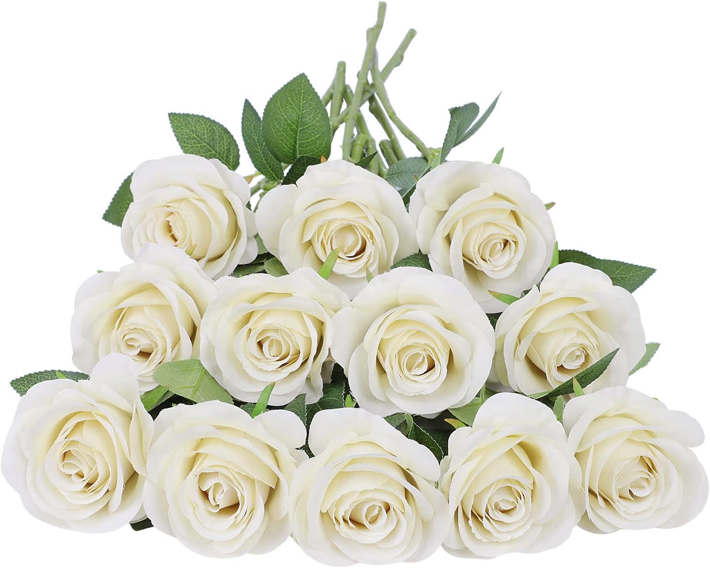 Artificial Rose Flower Blush Flowers Pink Roses Silk Flowers pcs with ...