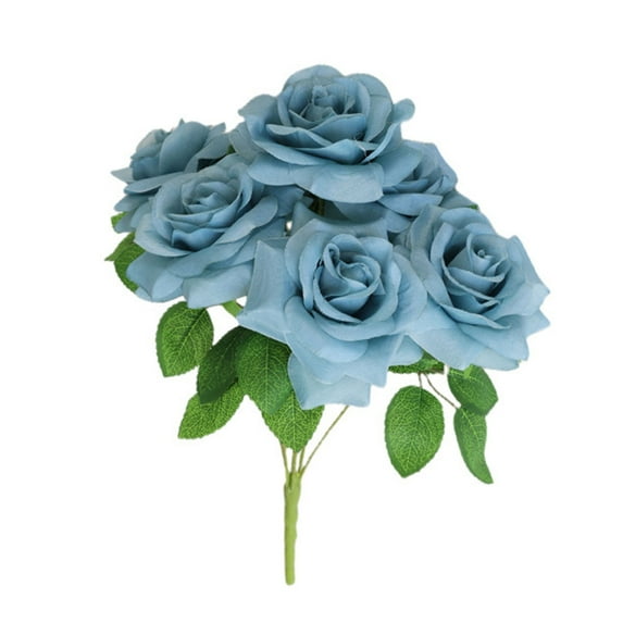 Artificial Rose Flower, Lifelike Rose Flower with Long Stem, Silk Roses ...