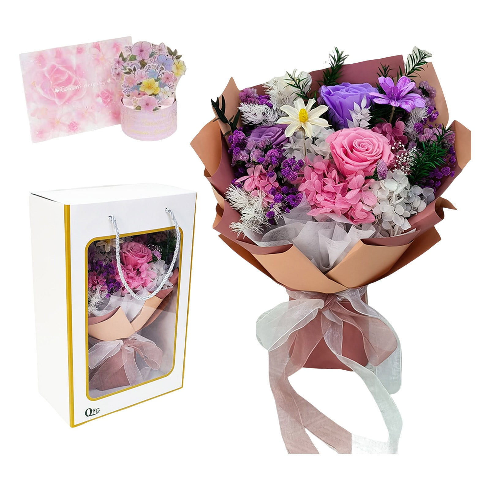 Artificial Rose Flower, Never Wilt Floral Decoration for Wedding Party ...