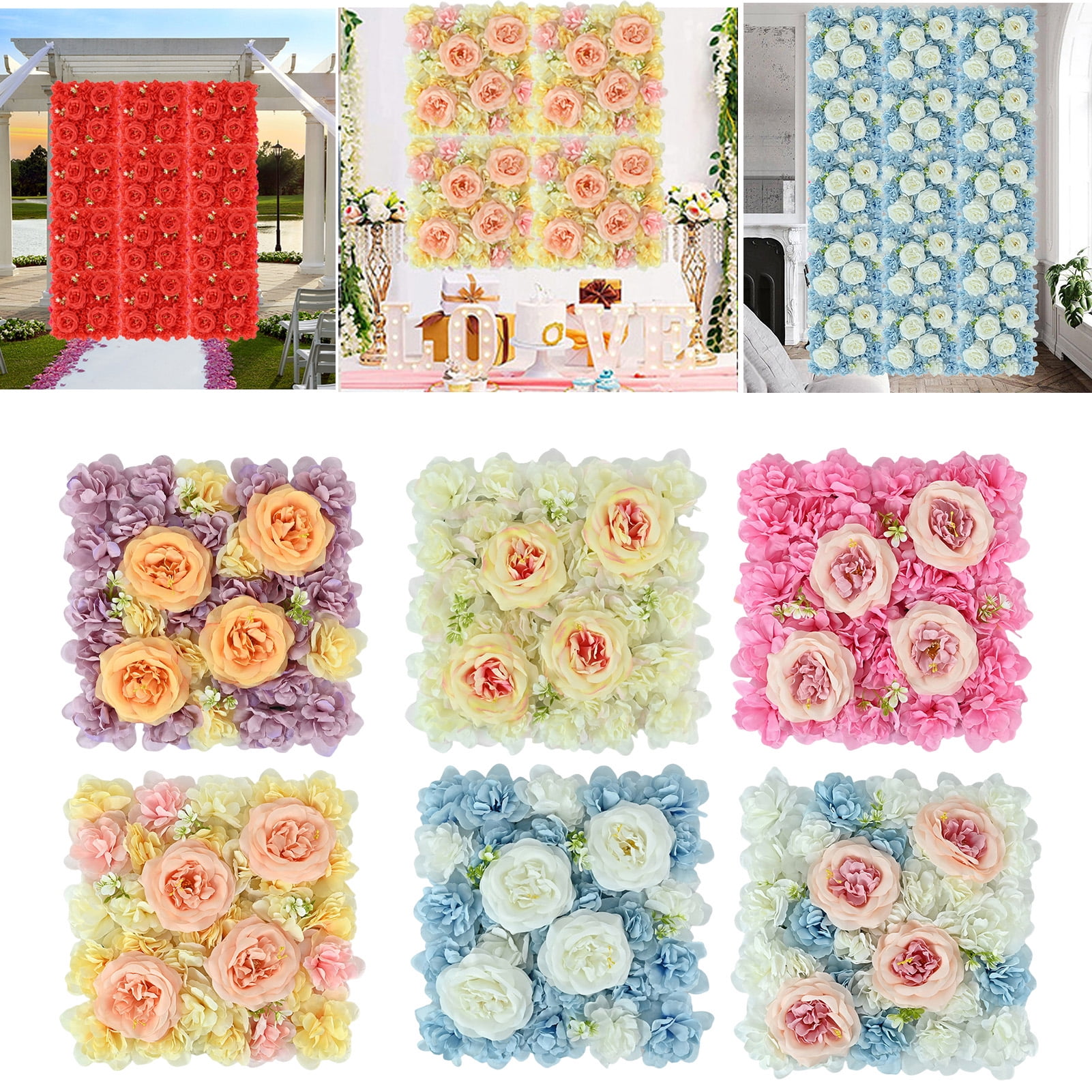 Artificial Rose Flower Realistic Looking Vibrant Color Bridal Shower ...