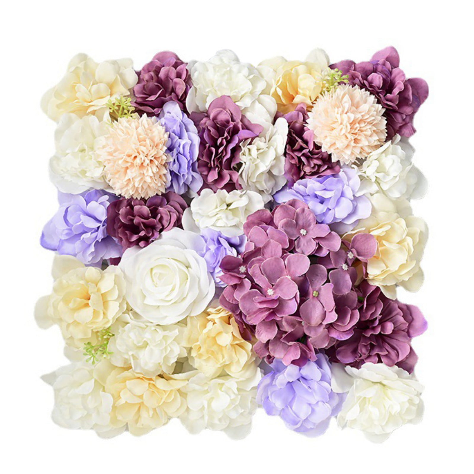 Artificial Rose Flower Wall Panel Wedding Party Decoration 3D Flower ...