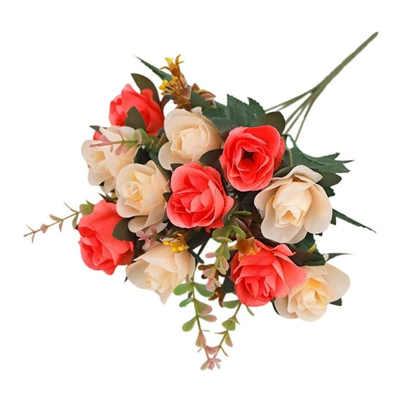 Artificial Rose Flower for Home Decoration Accessories Wedding Rose ...
