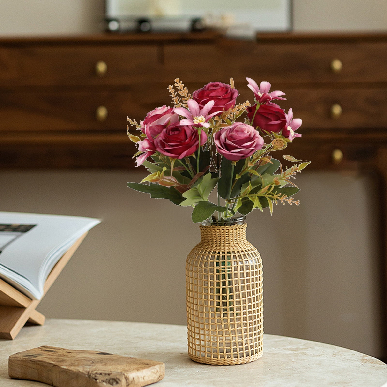 Artificial Rose Flowers , Fake Roses for Wedding Centerpieces Home ...