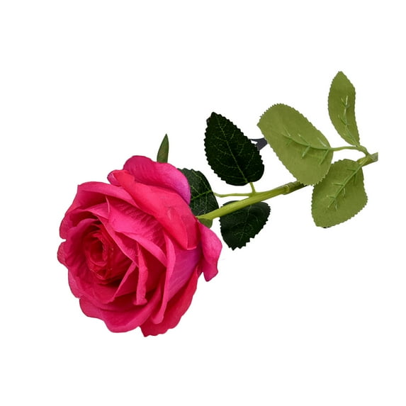 Artificial Rose Flowers Plant Branches, Faux Rose Floral Stems for ...